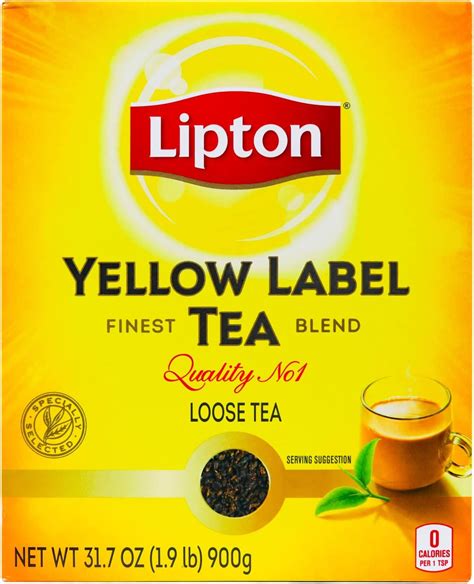 Lipton Yellow Label Tea International Blend 100 Tea Bags