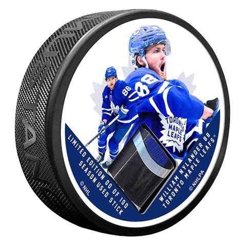 Game Used Stick Puck Nylander Shop Realsports