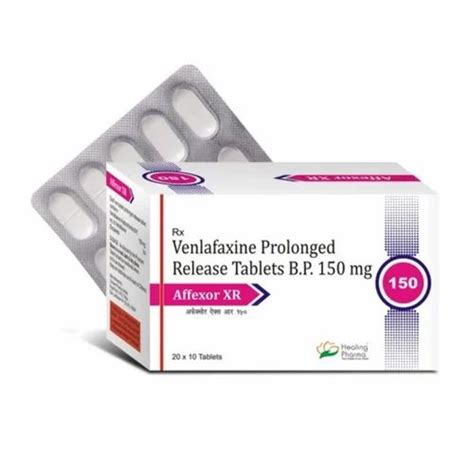 Venlafaxine Extended Release Tablets 150 Mg At ₹ 250stripe In Nagpur
