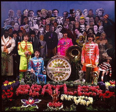Behind The Scenes Photos Of The Beatles During Their Photo Shoot For