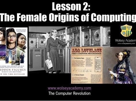 The Computer Revolution The History Of Women In Computing Teaching
