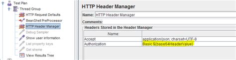 Authorization Jmeter Basic Authentication Stack Overflow