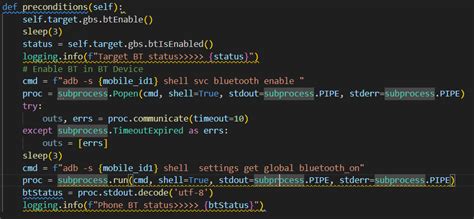 python unable to pair android ivi with samsung galaxy m32 stack overflow