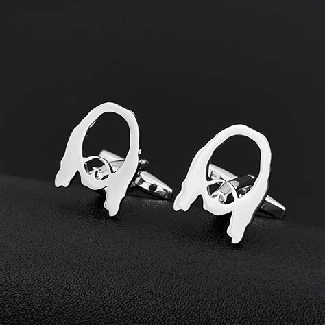 Jesus Face Cufflink Set Christian Religious Figure Cufflinks Lords