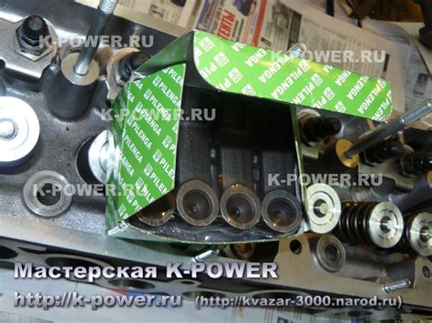 K-POWER | Доработка ГБЦ 21011, клапана 42х34, распредвал Нуждин 12.7