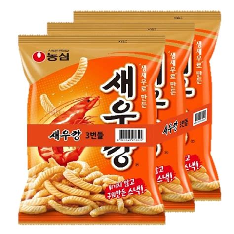 농심 새우깡3번들 246g 배민 장보기∙쇼핑