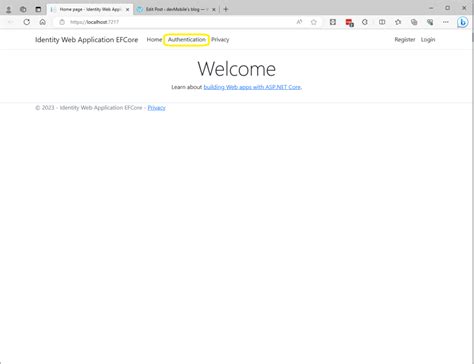 Aspnet Core Authentication In The Beginning Devmobiles Blog