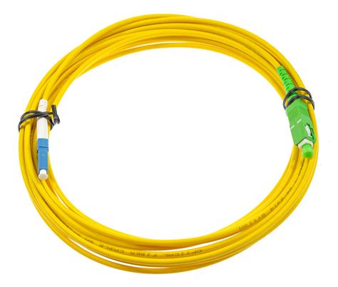 Patchcord światłowodowy SC APC LC UPC SM simplex m G D