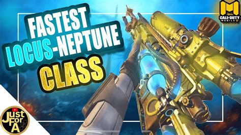 The Fastest Sniper In Call Of Duty Mobile Locus Neptune Class Youtube