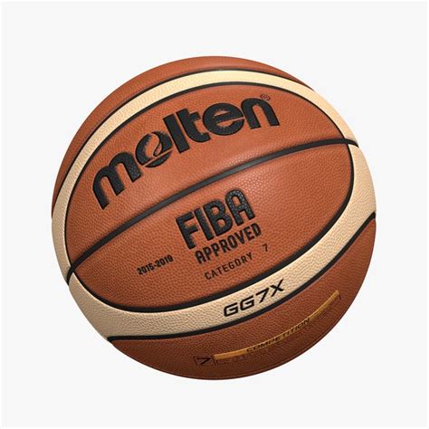 Modelo 3d Pelota Fundida De Baloncesto Realista 8k Turbosquid 2030444