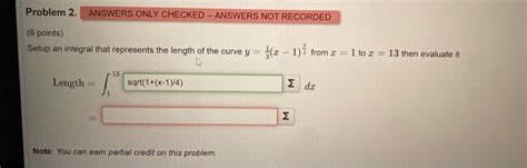 Solved Problem 2 Answers Only Checked Answers Not