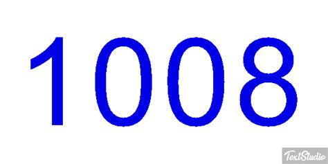 1008 Number Animated  Logo Designs