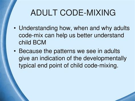 Ppt Bilingual Code Mixing Powerpoint Presentation Free Download Id
