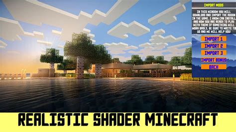 Скачать Realistic Shader For Minecraft Apk для Android