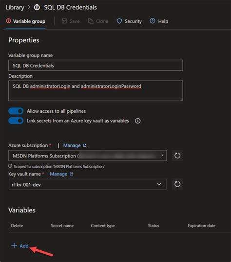 Sensitive Data Secured In Azure Devops
