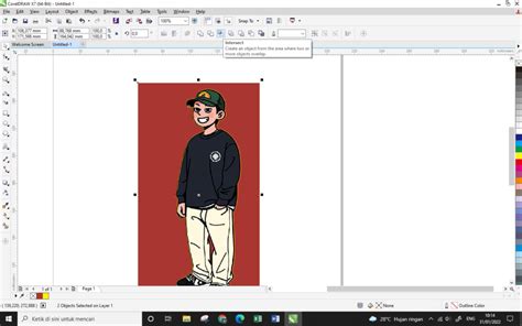 Cara Hapus Background Di Coreldraw X7 Dengan Mudah Dan Rapi BMD Technology Centre Technical