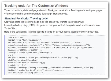 Installing Piwik On Rackspace Cloud Sites