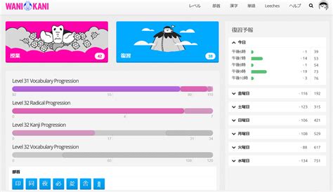 Japanese Wanikani Dashboard Userscript Api And Third Party Apps