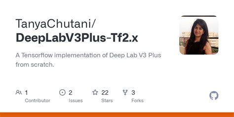 GitHub TanyaChutani DeepLabV3Plus Tf2 X A Tensorflow Implementation