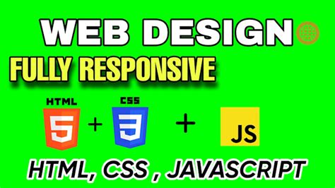 Create A Website With Html Css And Javascript Using By Assian Fiverr