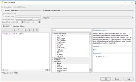 Field Calculator Calculate Overlay Area QGIS Essen Geographic Information Systems Stack
