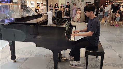 그랜드피아노로 캐논 락을 연주했더니 반응이ㄷㄷ Youtube