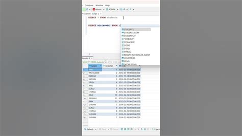 Oracle Sql Delete Duplicate Records From A Table 🔥sql Youtube