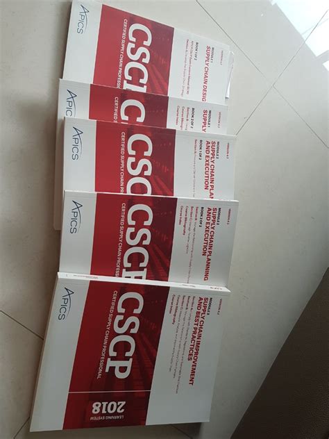 Apics Cscp 2018 Version 4 2 Hobbies And Toys Books And Magazines Assessment Books On Carousell