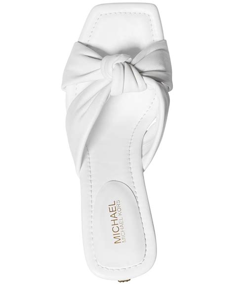 Michael Kors Elena Knotted Strap High Heel Sandals Macys