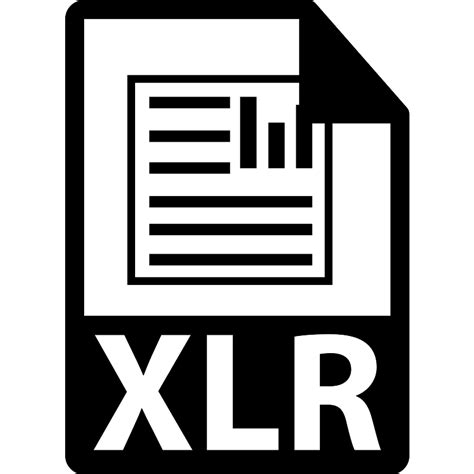 Xlr File Format Variant Free Interface Icons