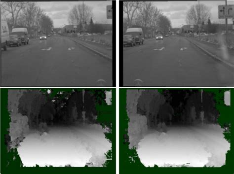 Street Scene With Traf Fi C Sign Left Image Shown On The Top Left