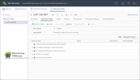 How To Reprotect Vm In Srm Mastering Vmware How To Reprotect Vm In Srm Mastering Vmware