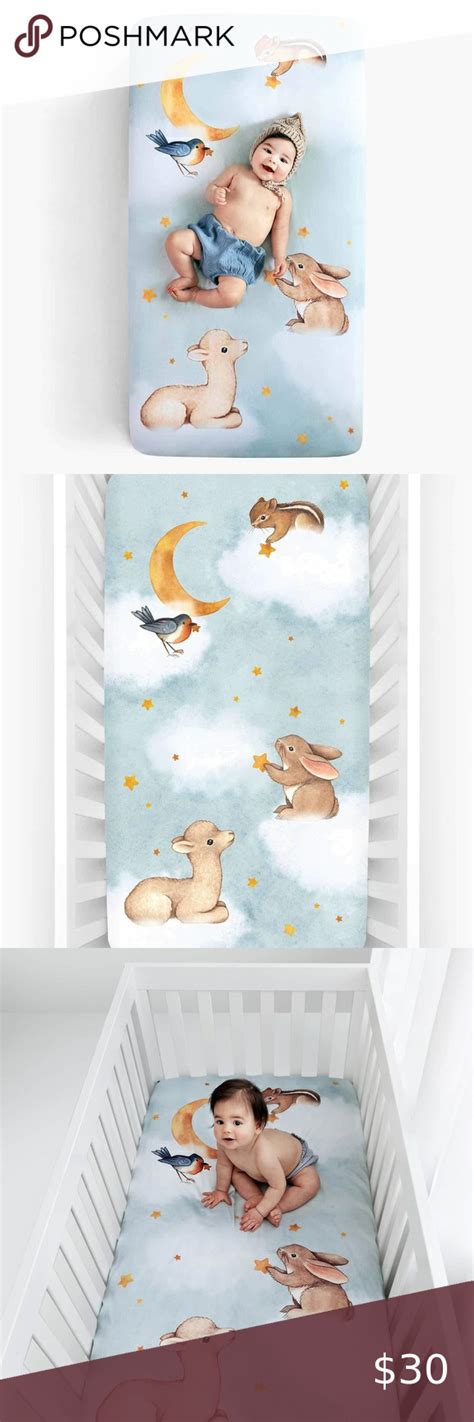 Rookie Humans Goodnight Wonderland Standard Size Crib Sheet 100 Cotton