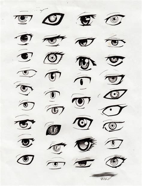 Anime Eyes By Ufuru18 On Deviantart