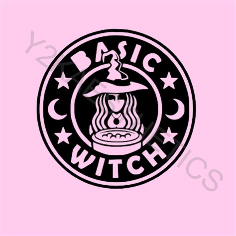 Basic Witch Svg Starbucks Svg Logo Svg Digital Download Print Etsy Canada
