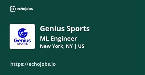 Genius Sports Is Hiring Machine Learning Engineer Usd 125k 180k New York Ny Us Tensorflow