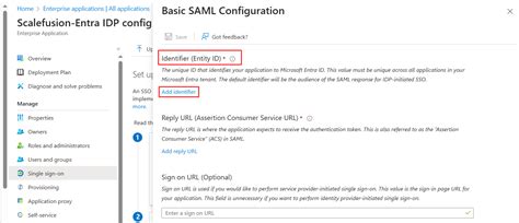 Configuring Microsoft Entra As Identity Provider