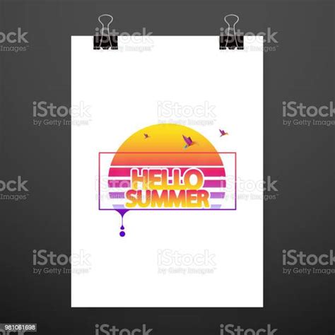 여름 판매 포스터 배너 또는 플라이어 디자인 평면 스타일 광고 홍보 배너 디자인입니다 0명에 대한 스톡 벡터 아트 및 기타 이미지 Istock