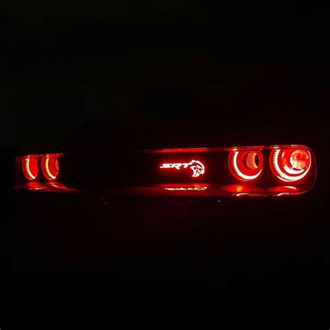 2015 2023 Dodge Srt Hellcat Rgb Flow Series Led Badge Emblem Logo