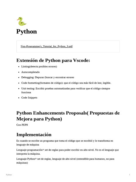 Apuntes Python 26 06 Notion Pdf Python Lenguaje De Programación