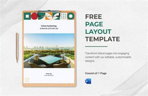 Page Layout Template In Word Download
