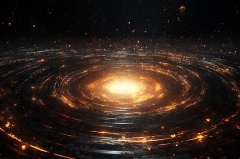 Premium Ai Image Black Hole Of Knowledge That Solves Enigmas