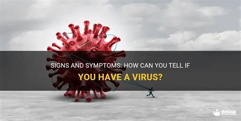 Signs And Symptoms How Can You Tell If You Have A Virus Medshun