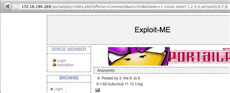 Portailphp 20 Idnews Sql Injection Php Webapps Exploit