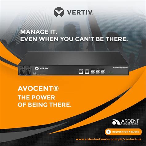 Vertiv Ups Avocent Datacenter Network Infrastructure