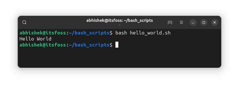 Bash Basics 1 Create And Run Your First Bash Shell Script