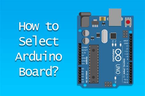 How To Select Arduino Board Andprof