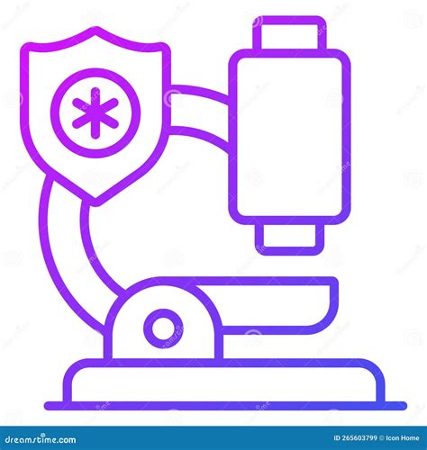 Microscope Modern Concepts Design Stock Vector Illustration Of Discovery Care 265603799