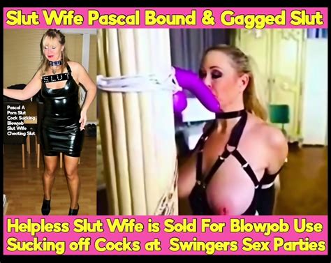 Helpless Bound And Gagged Sex Slave Cock Sucking Slut Wife Sucking Off
