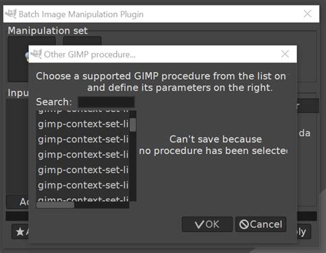 Other Gimp Procedure Window Not Readable On 4k · Issue 250 · Alessandrofrancesconigimp Plugin